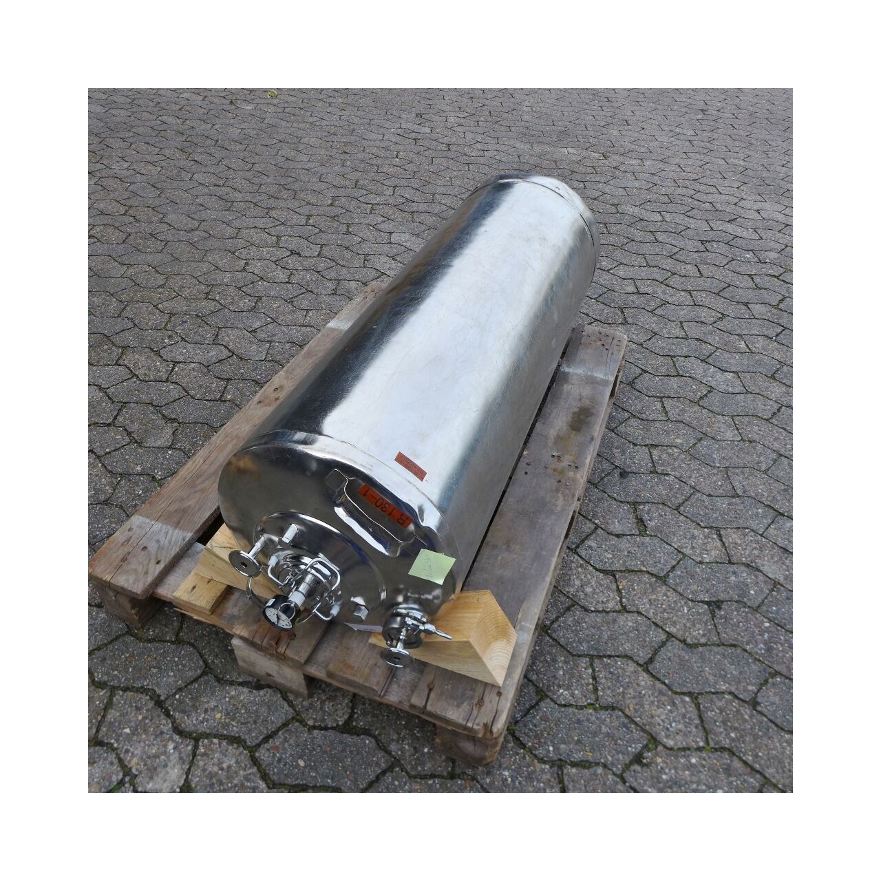 120 liter pressure tank, Aisi 304