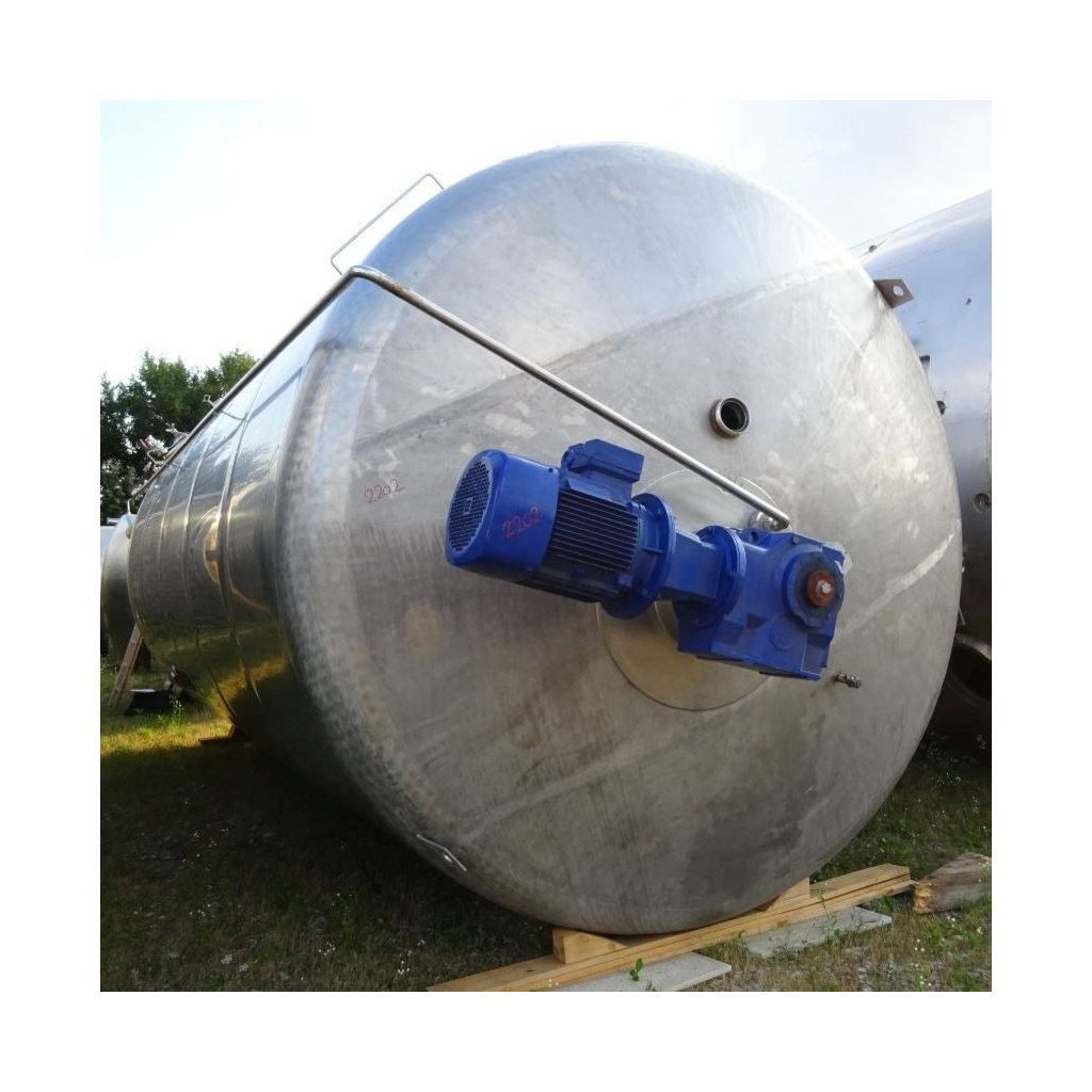 43000 liter upright mixing tank made of stainless steel 304 with ...