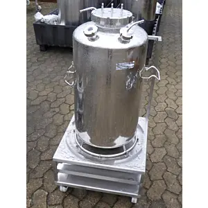 80 liter pressure tank, AISI 316