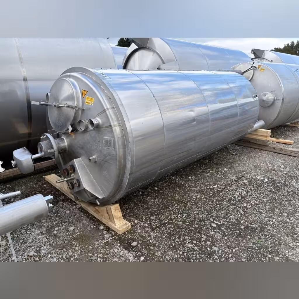 5100 liter insulated mixing tank made of stainless steel 304 with ...