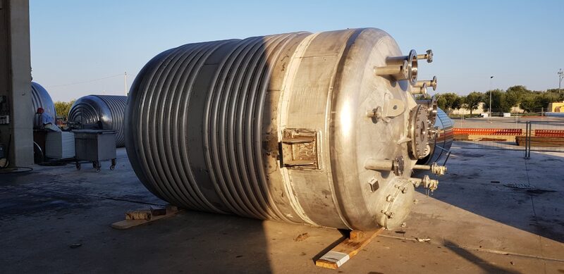 Retrofitting of half-pipe coils for 6 used mixing tanks