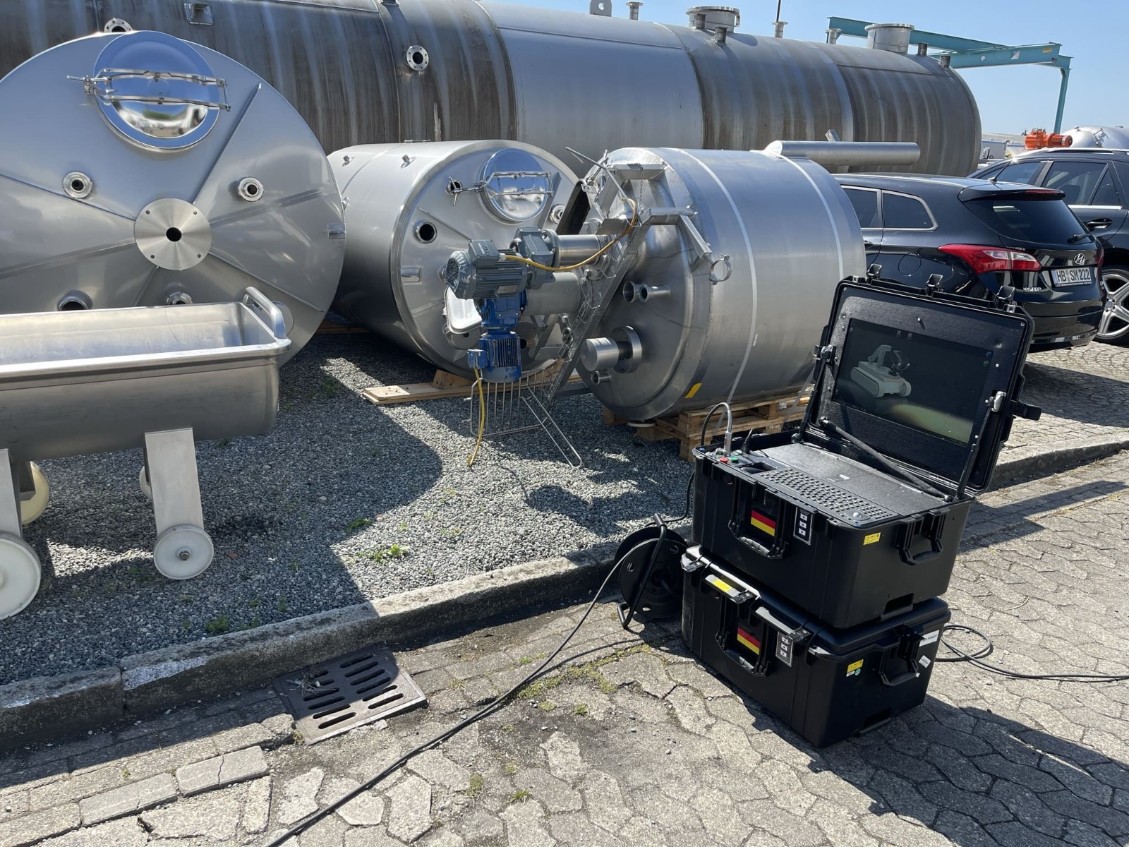 Workshop on inspection robots for surface reports of tanks & vessels